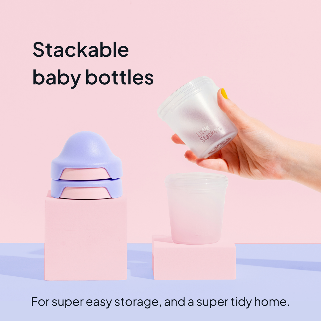 180ml Baby Bottle Two Pack – Little Stackers