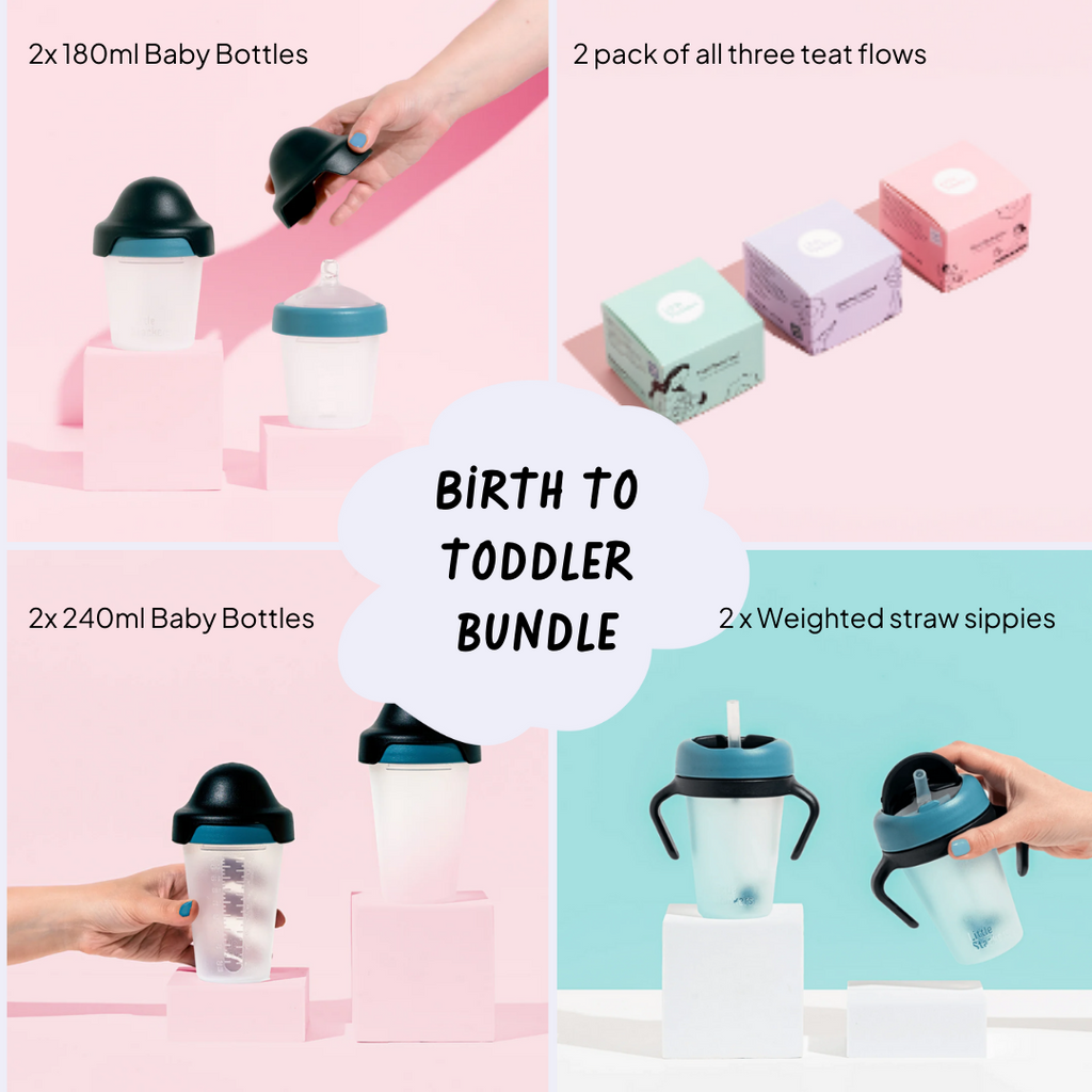 Little Stackers - Baby and toddler bottles. Stackable & sustainable.