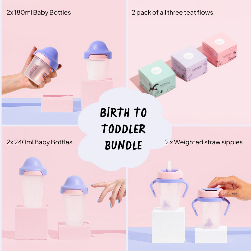 Little Stackers - Baby and toddler bottles. Stackable & sustainable.