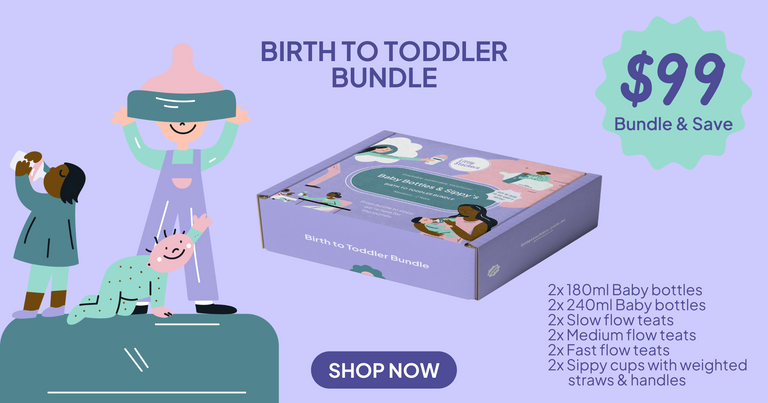 Little Stackers - Baby and toddler bottles. Stackable & sustainable.